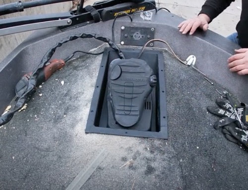 Trolling Motor Tray for Minn Kota Motor Corded Foot Pedal Control Pan ...
